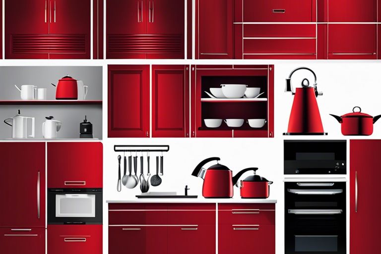 56 Stunning Red Kitchen Ideas for Every Style » ComfyTips