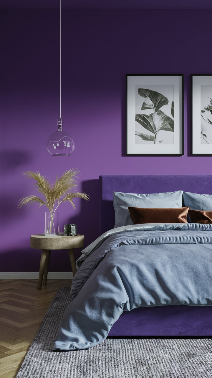 54 Purple Bedroom Ideas for a Majestic Sleeping Sanctuary – ComfyTips