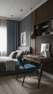 49 Bedroom with Study Table Ideas for Comfort and Focus – ComfyTips